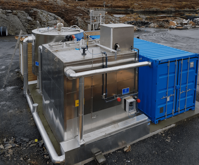 Suksess med biogass fra fiskeslam som eneste råstoff - Sterner